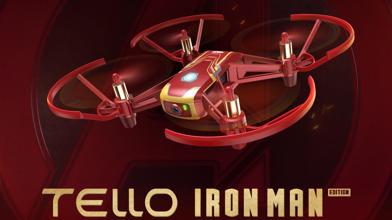 DJI Announce Iron Man Edition Tello DRONE