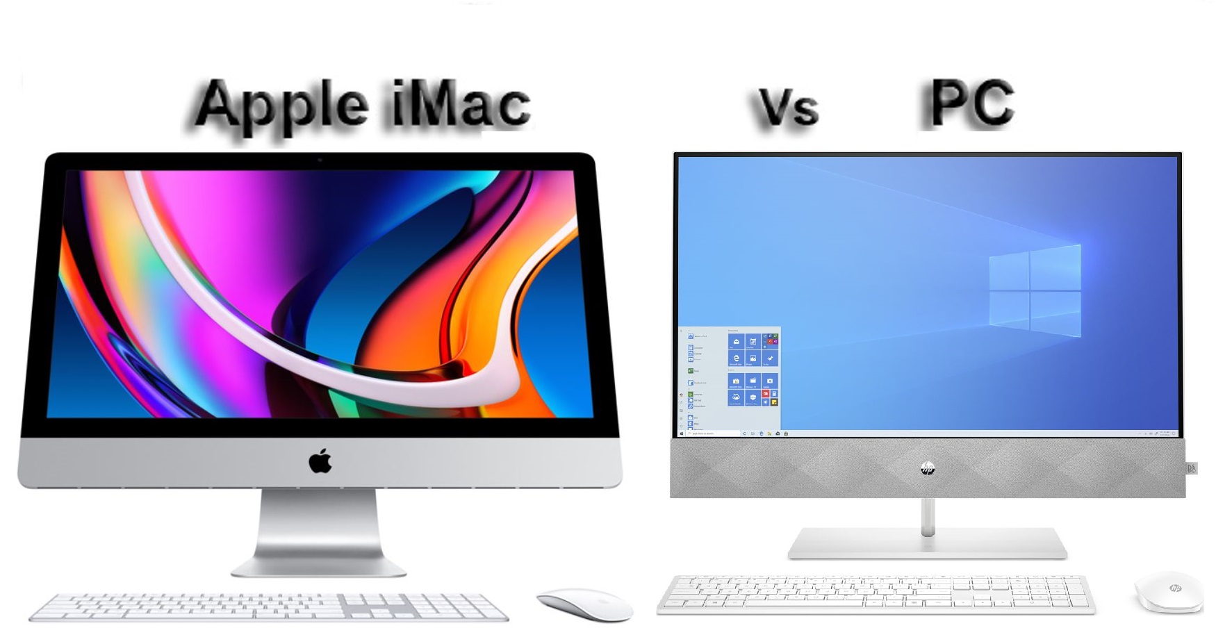 All-in-one i7 PCs vs Apple iMac 4K i7 Computer Specs 2016