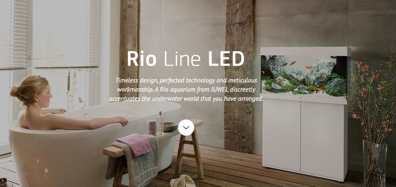 JUWEL RIO 125 / 180 / 240 Tropical Aquarium Fish Tank setup