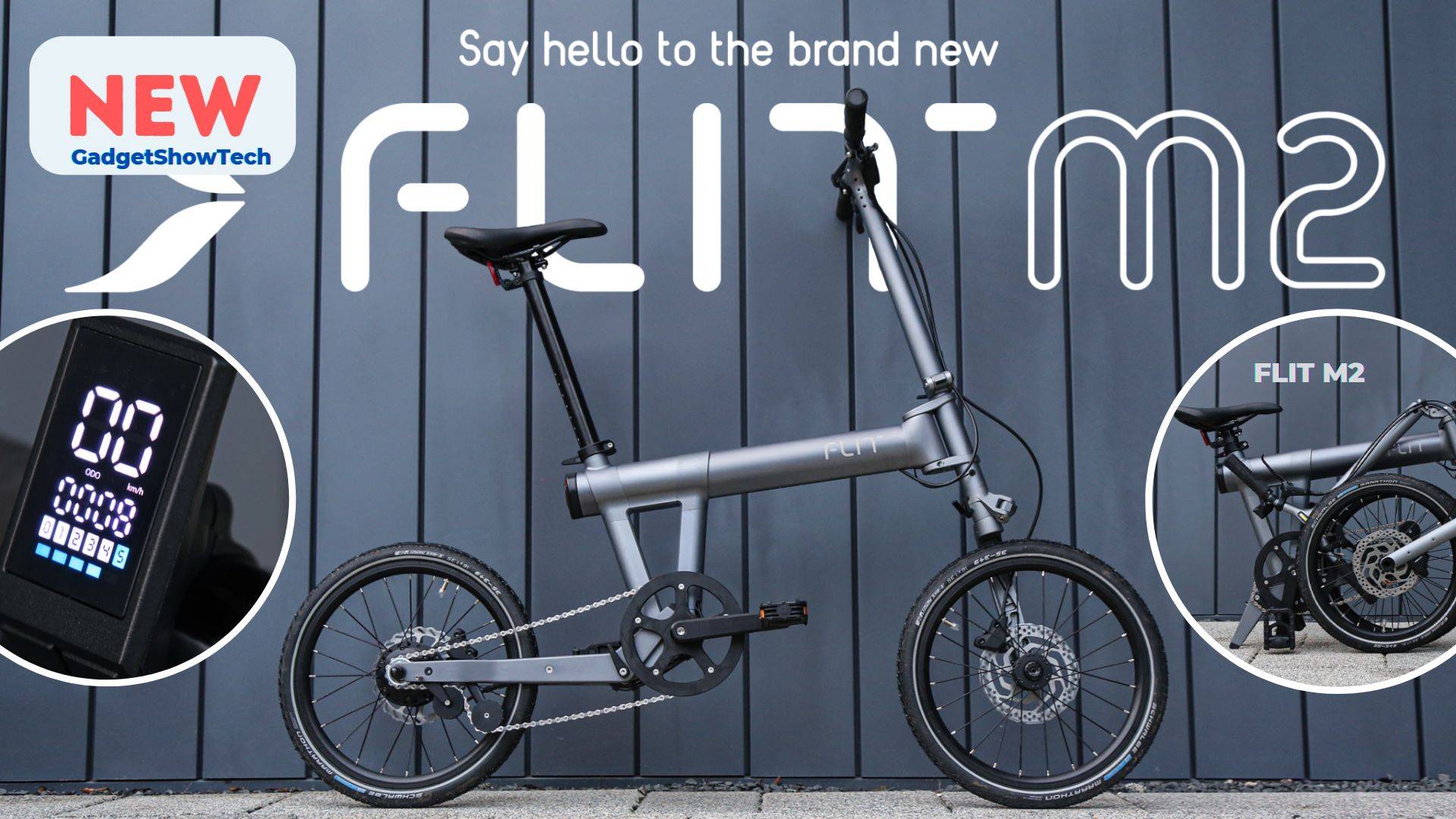 FLIT M2 Lightweight and Compact Folding Ebike Unveil at Fully Charged ...