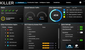 Intel® Killer™ Intelligence Center app optimises broadband performance ...